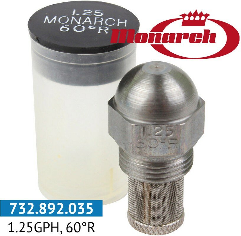 Топливная форсунка Monarch 1.25GPH,60R