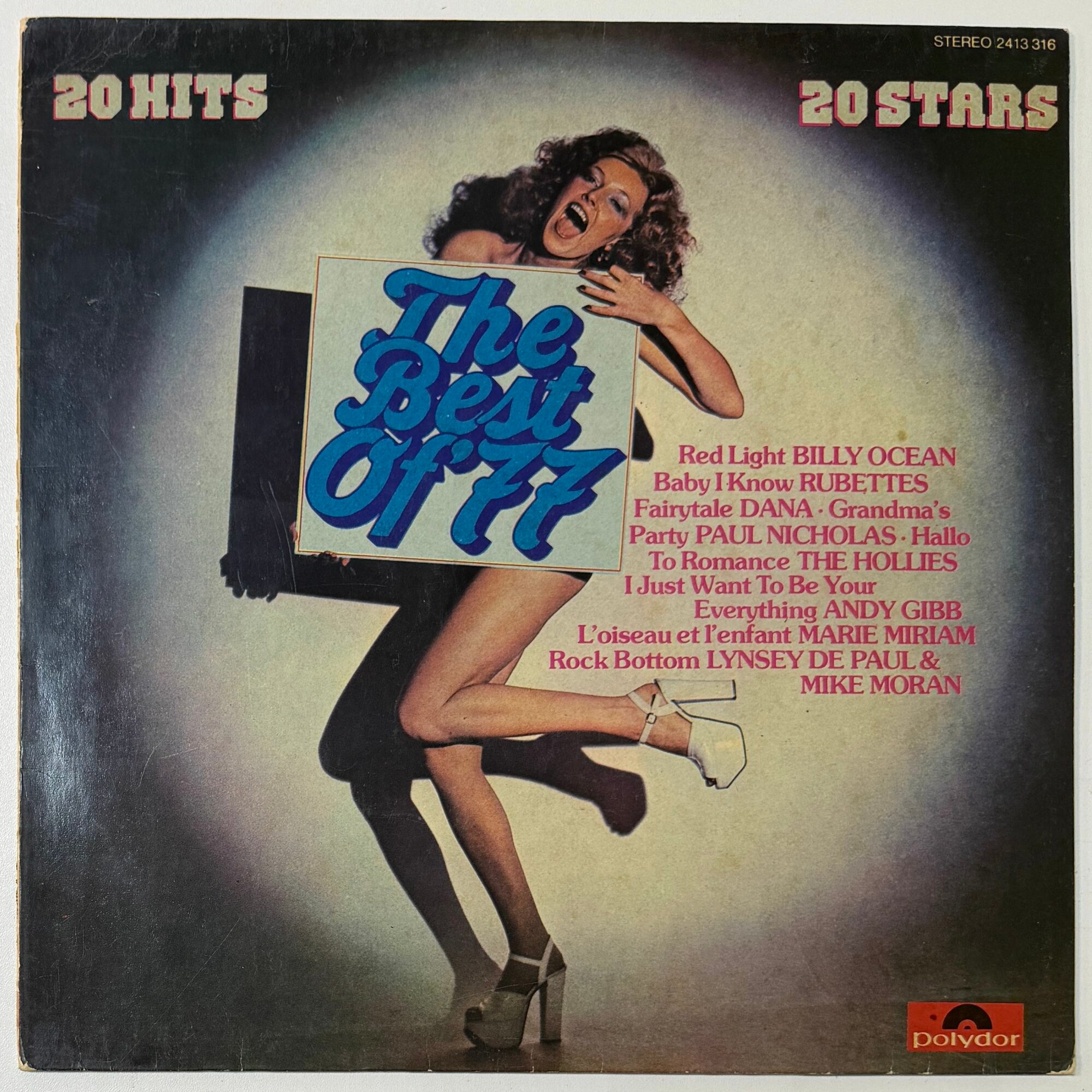 Виниловая пластинка Сборник The Best Of '77 (Индия 1977г.)