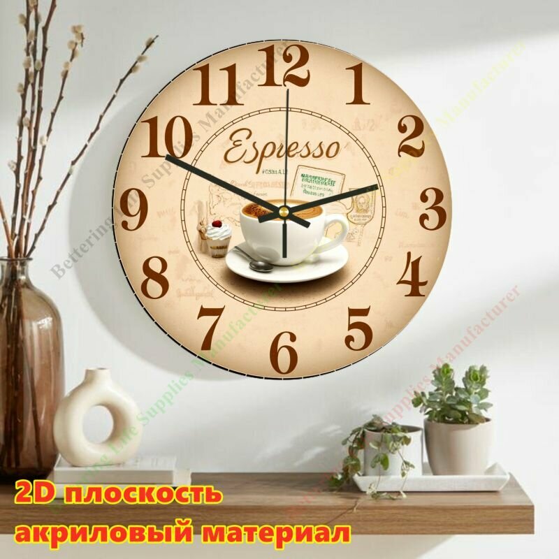 Настенные часы, 30 см х 30 см