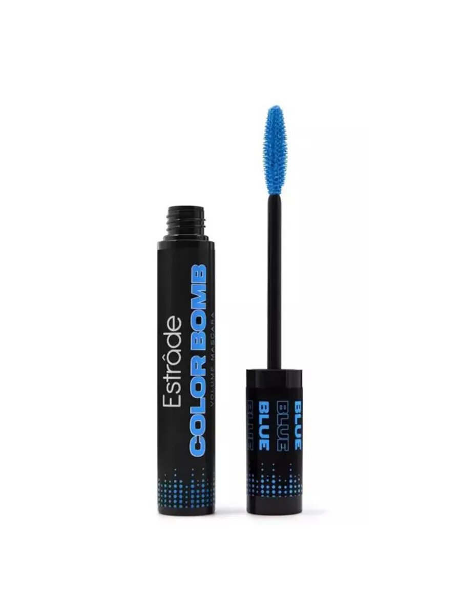Estrade Тушь для ресниц цветная Color Bоmb Volume Mascara тон 33 голубая