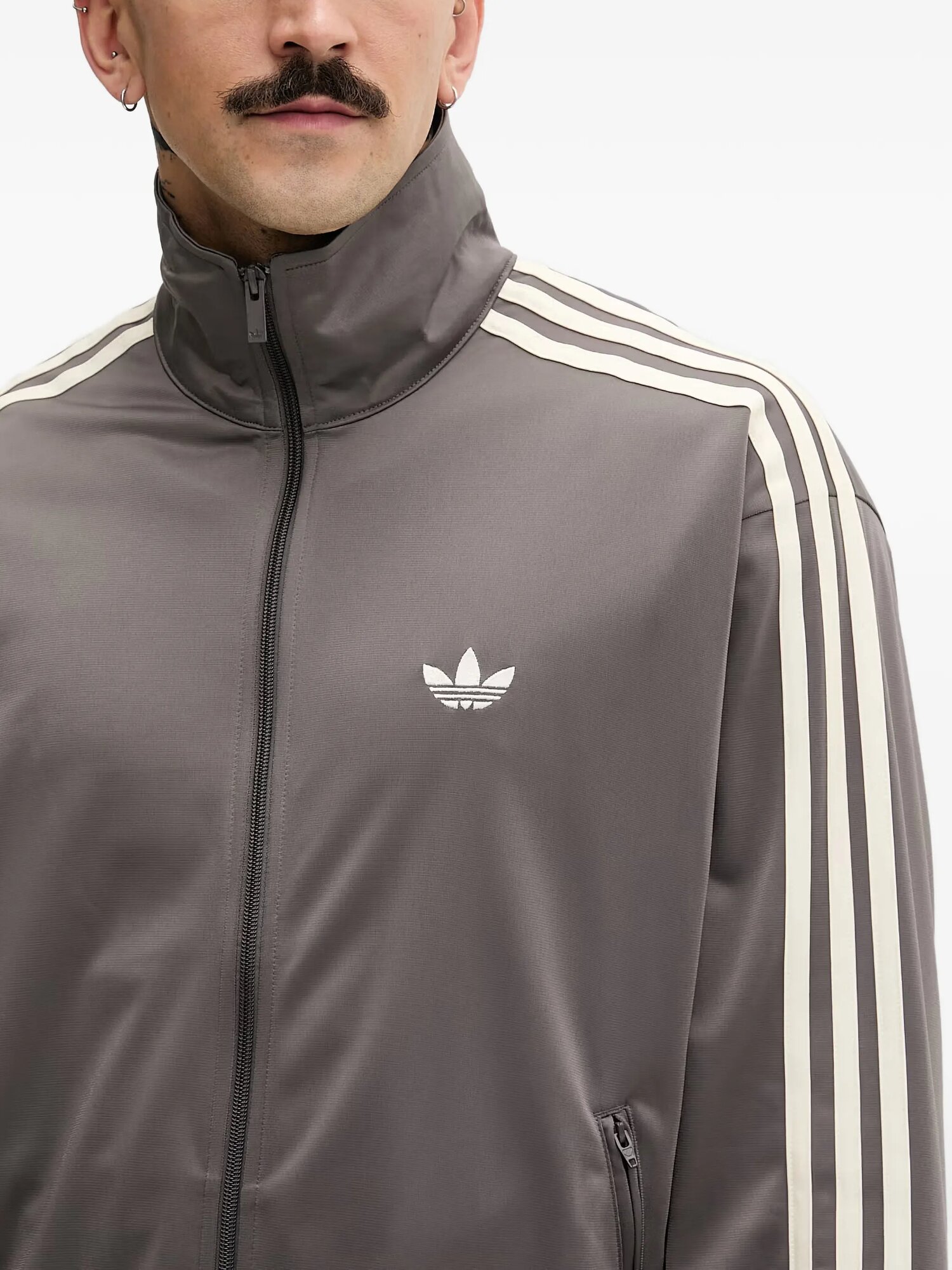 Куртка adidas Firebird track jacket, размер 50 GER, grey — фото 1