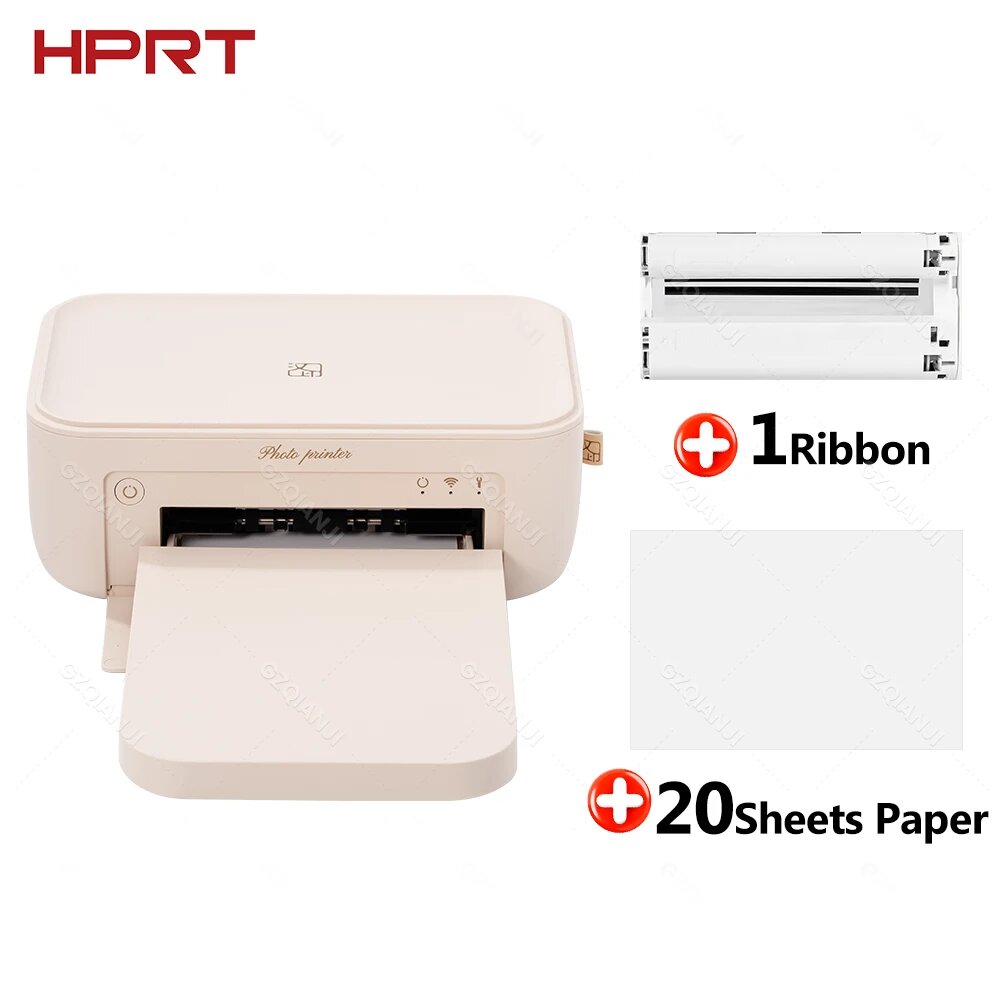 HPRT CP4100 фотопринтер 4x6", EU Plug, 20 листов