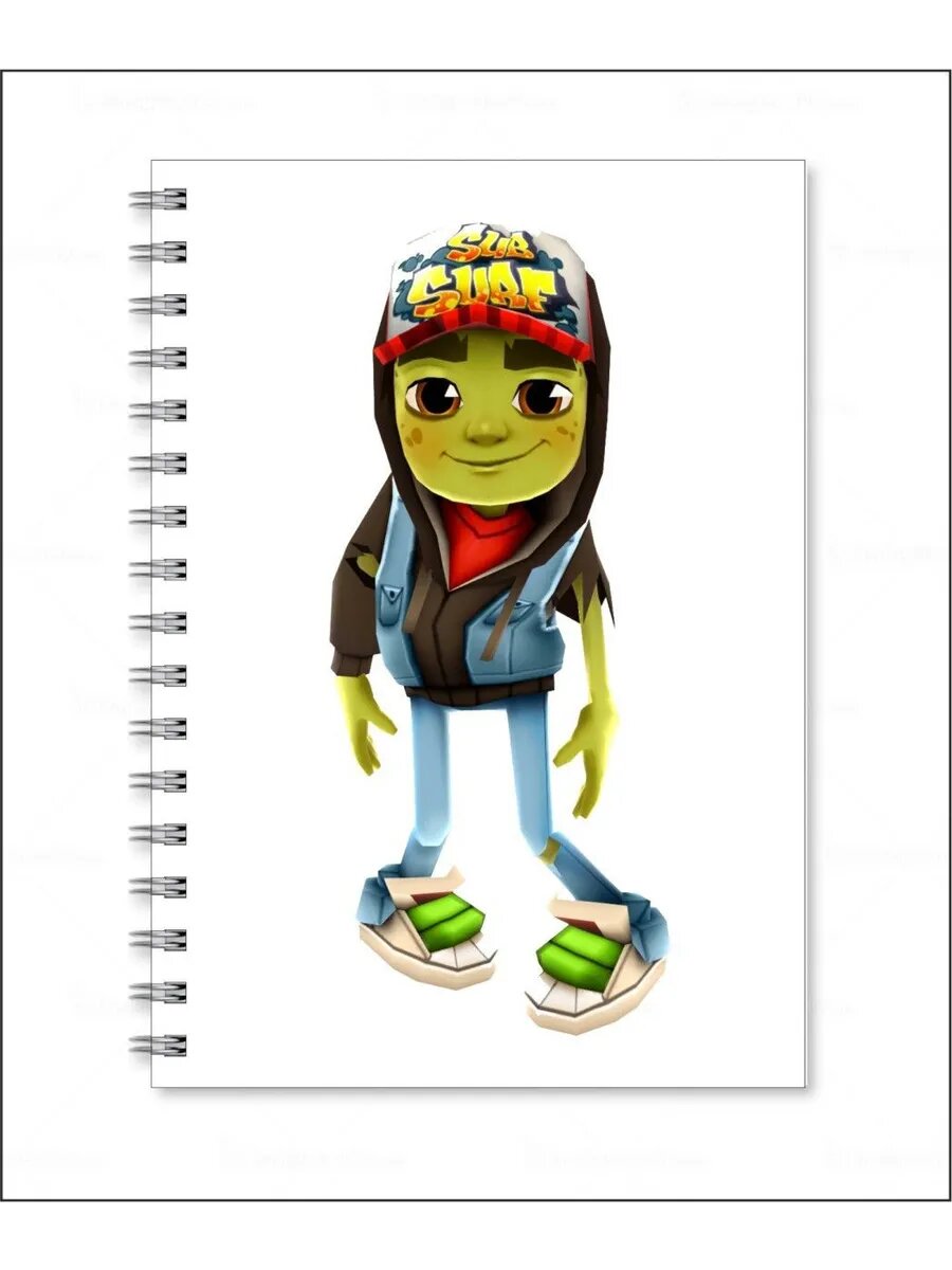 Тетрадь Subway Surfers