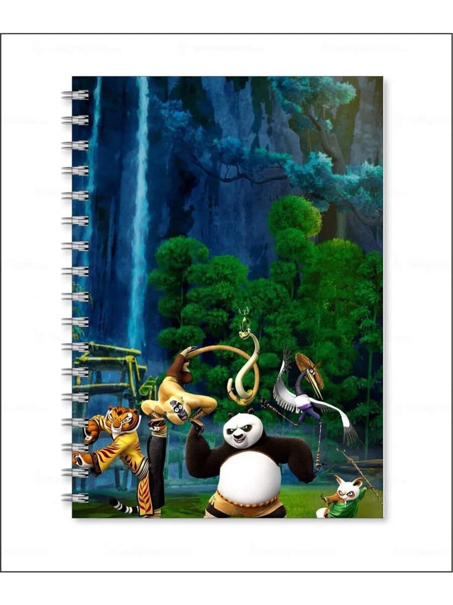 Тетрадь Кунг-фу панда - Kung Fu Panda