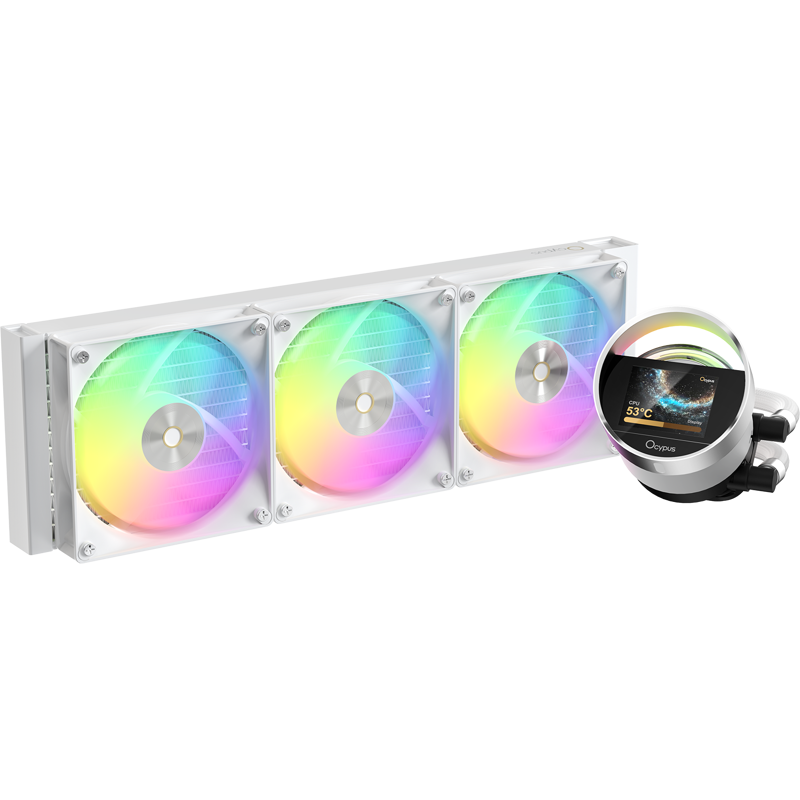 Система жидкостного охлаждения Ocypus Sigma L36 WH ARGB, 360 мм Sigma-L36-WH3AAWWN00X-GL