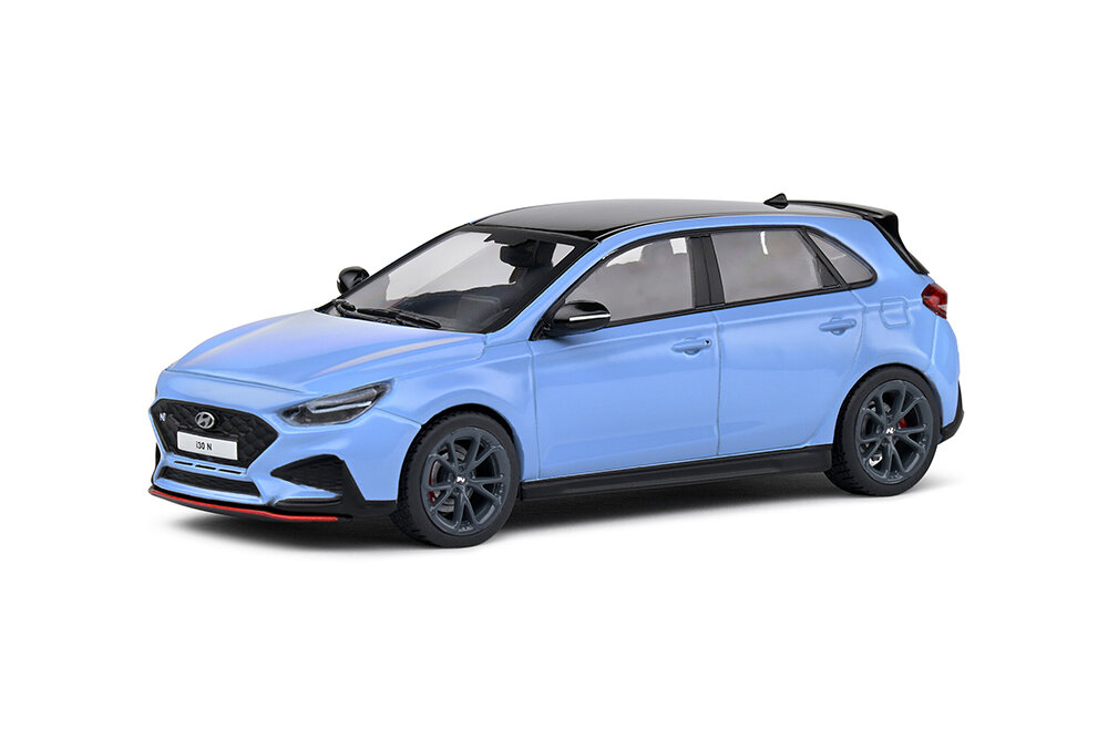 Модель коллекционная SOLIDO Hyundai I30 n 2022 lightblue