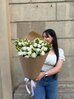 Букет из 5 белых эустом