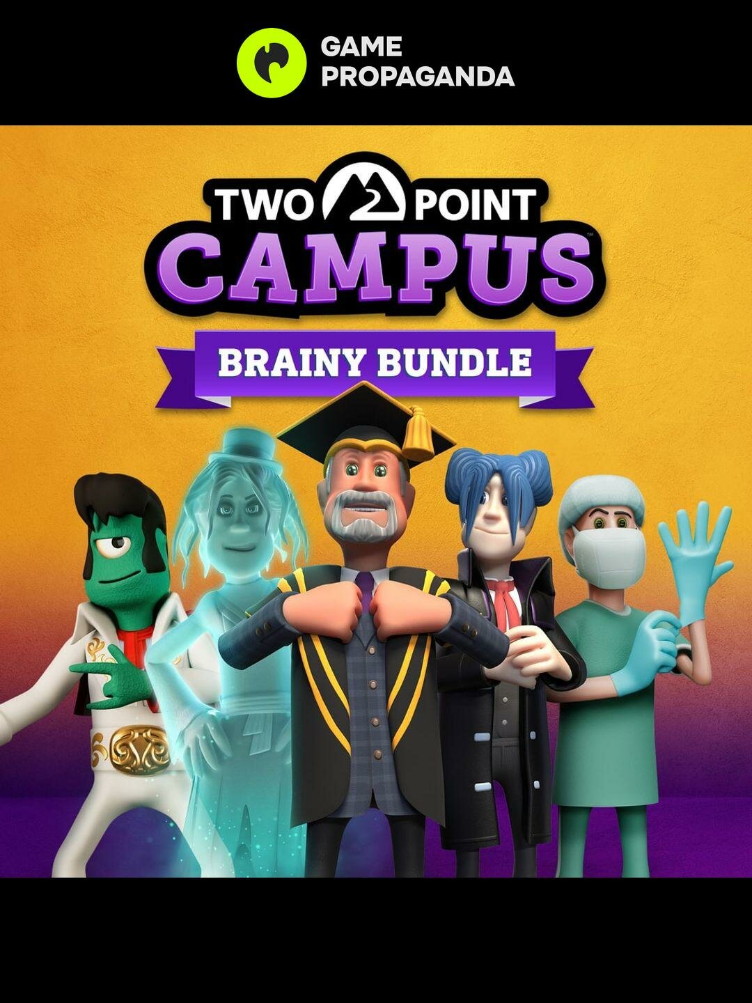 Игра Two Point Campus - Brainy Bundle PS4, PS5. Турция. Цифровая версия