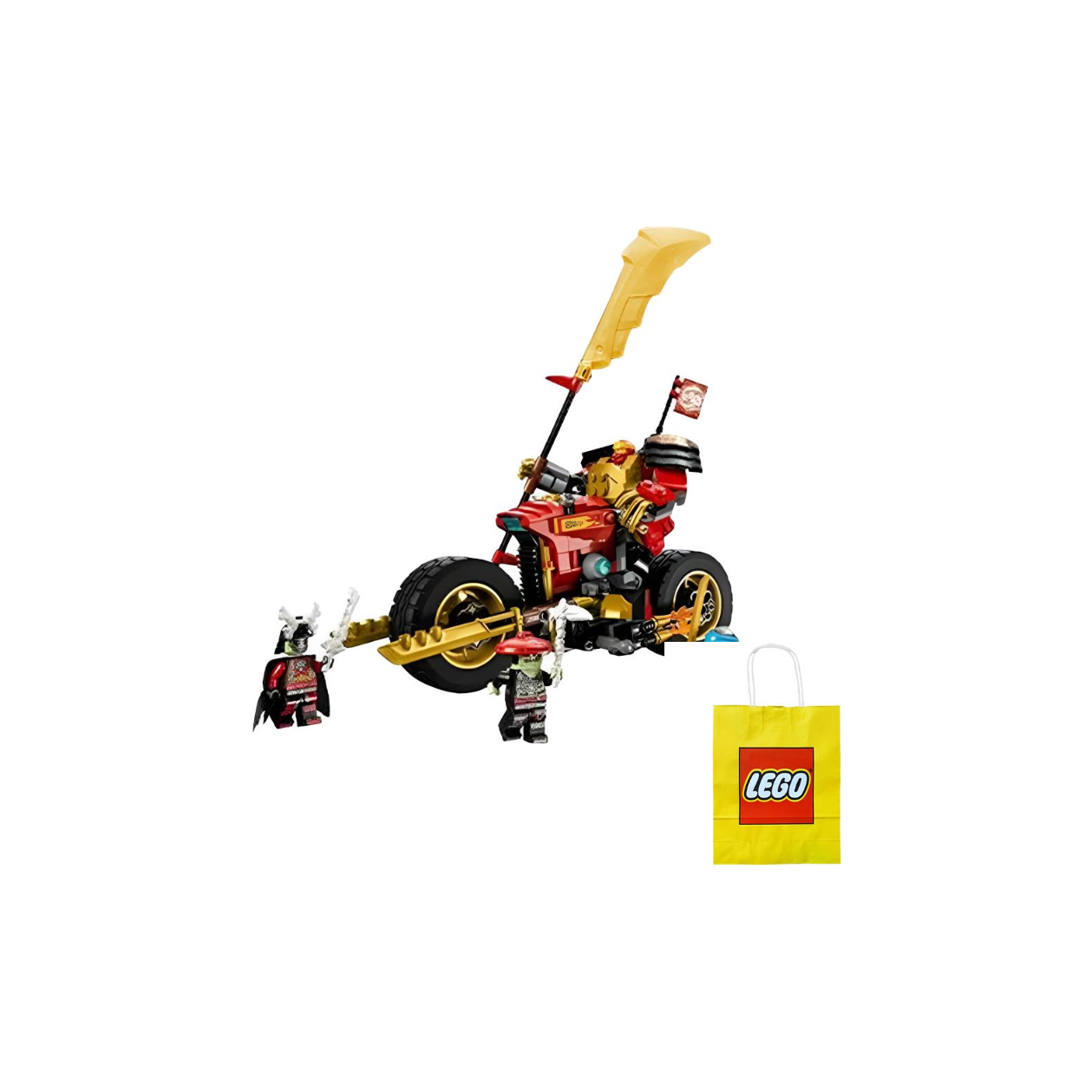 LEGO Phantom Ninja Collection Персонажи Ninjago Призрачный Ninja KAI'H Механический Батарейный Танк Evo Конструкторы