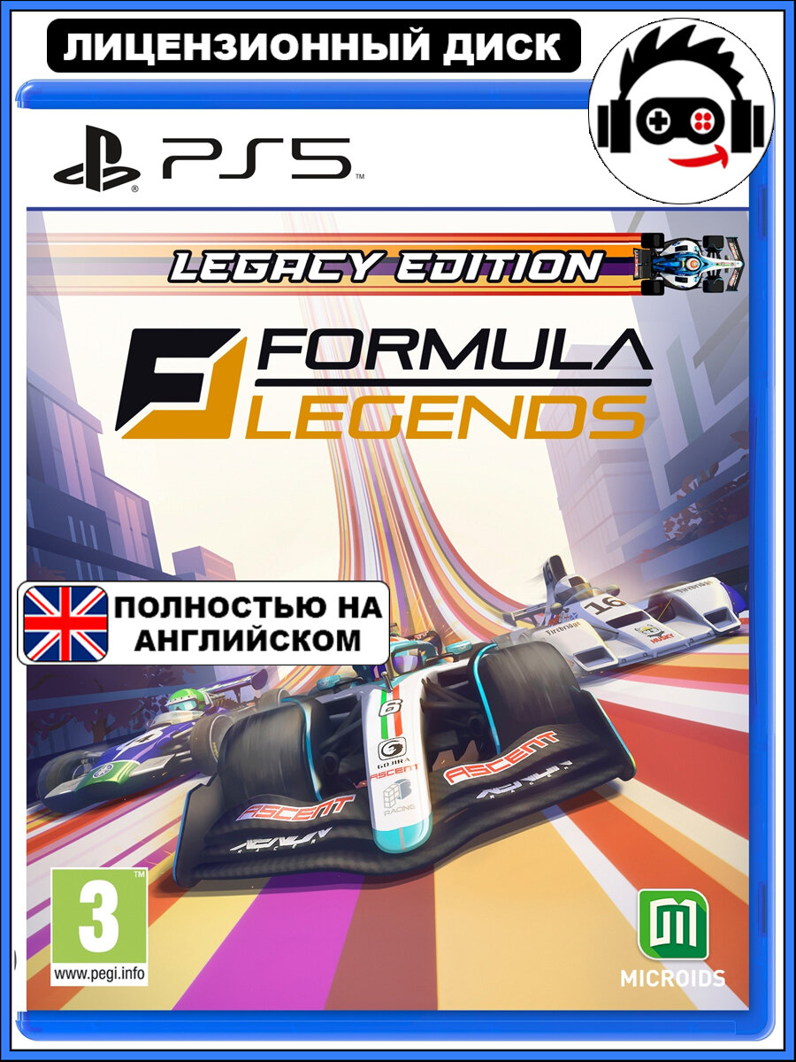 Игра Formula Legends - Legacy Edition (PS5 / PlayStation 5, Английская версия)