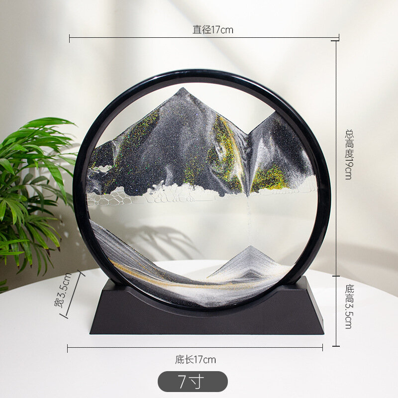 Песочная картина "Антистресс", 3D, 12", сувенир, песочные часы