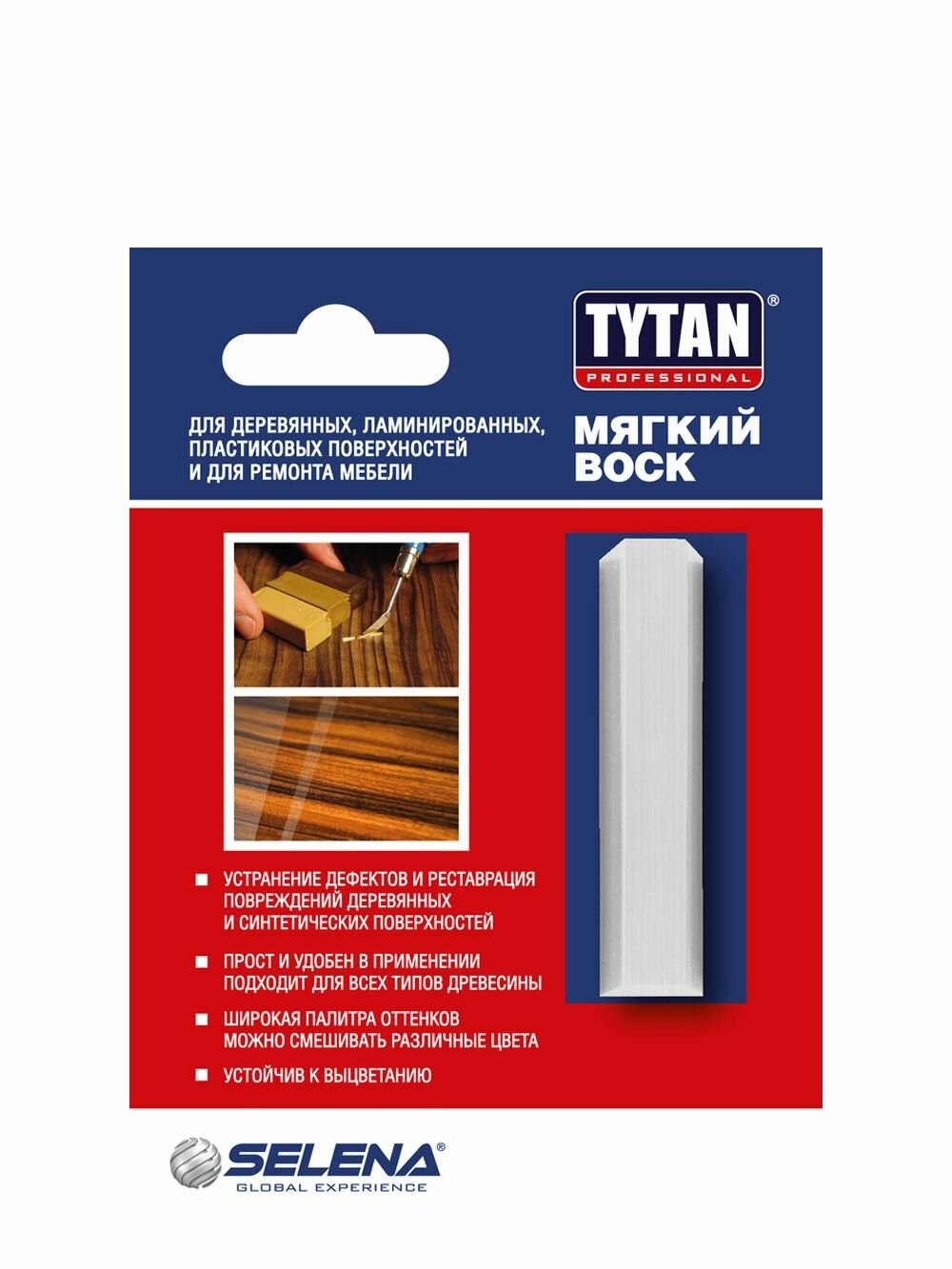 Воск мягкий Tytan Professional цвет 50 белый 7,5 г