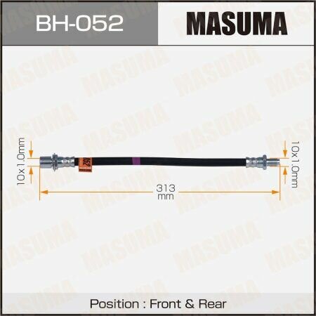 BH-052 Шланг тормозной TOYOTA DELIBOY/LITEACE TRUCK/TOWNACE TRUCK