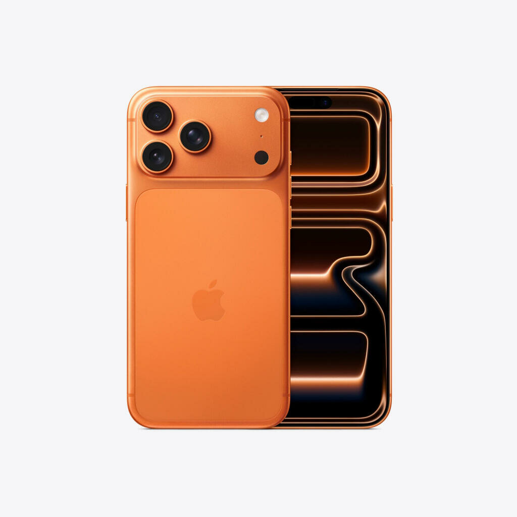 Смартфон Apple iPhone 17 Pro Max, 1Tb, Dual nano SIM, Cosmic Orange (Космический оранжевый)