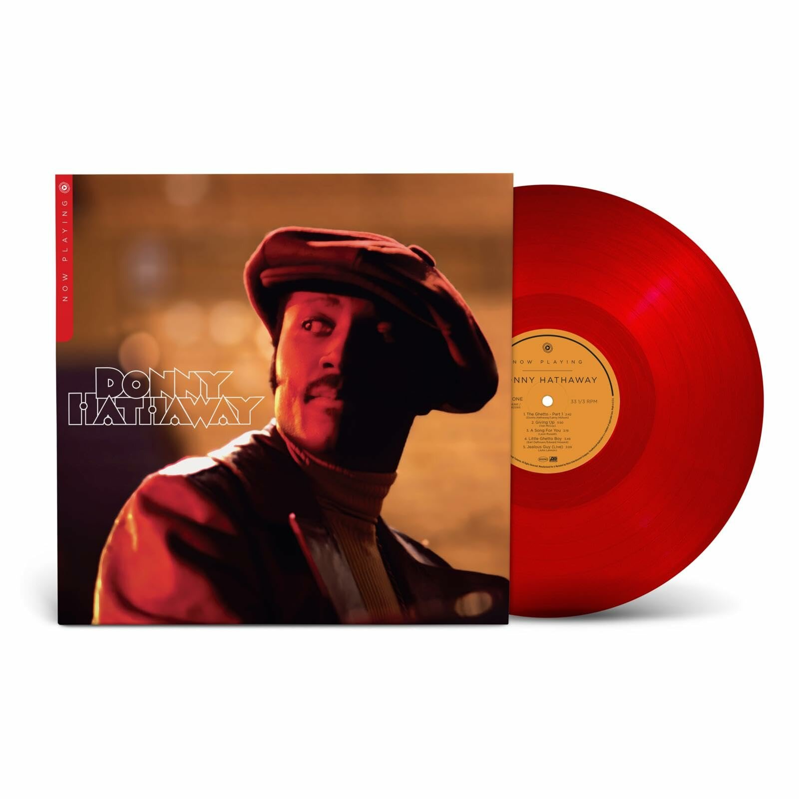 Donny Hathaway - Now Playing - Red Transparent LP - новая виниловая пластинка