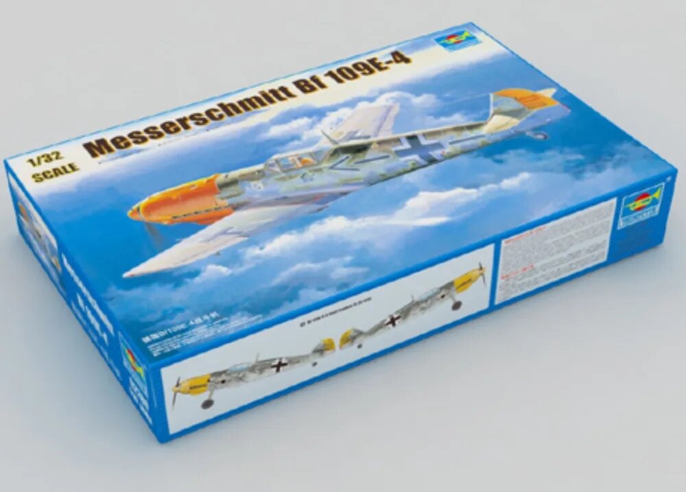 Trumpeter TR 1/32 02289 Мессершмитт Bf 109E-4 сборная модель самолета