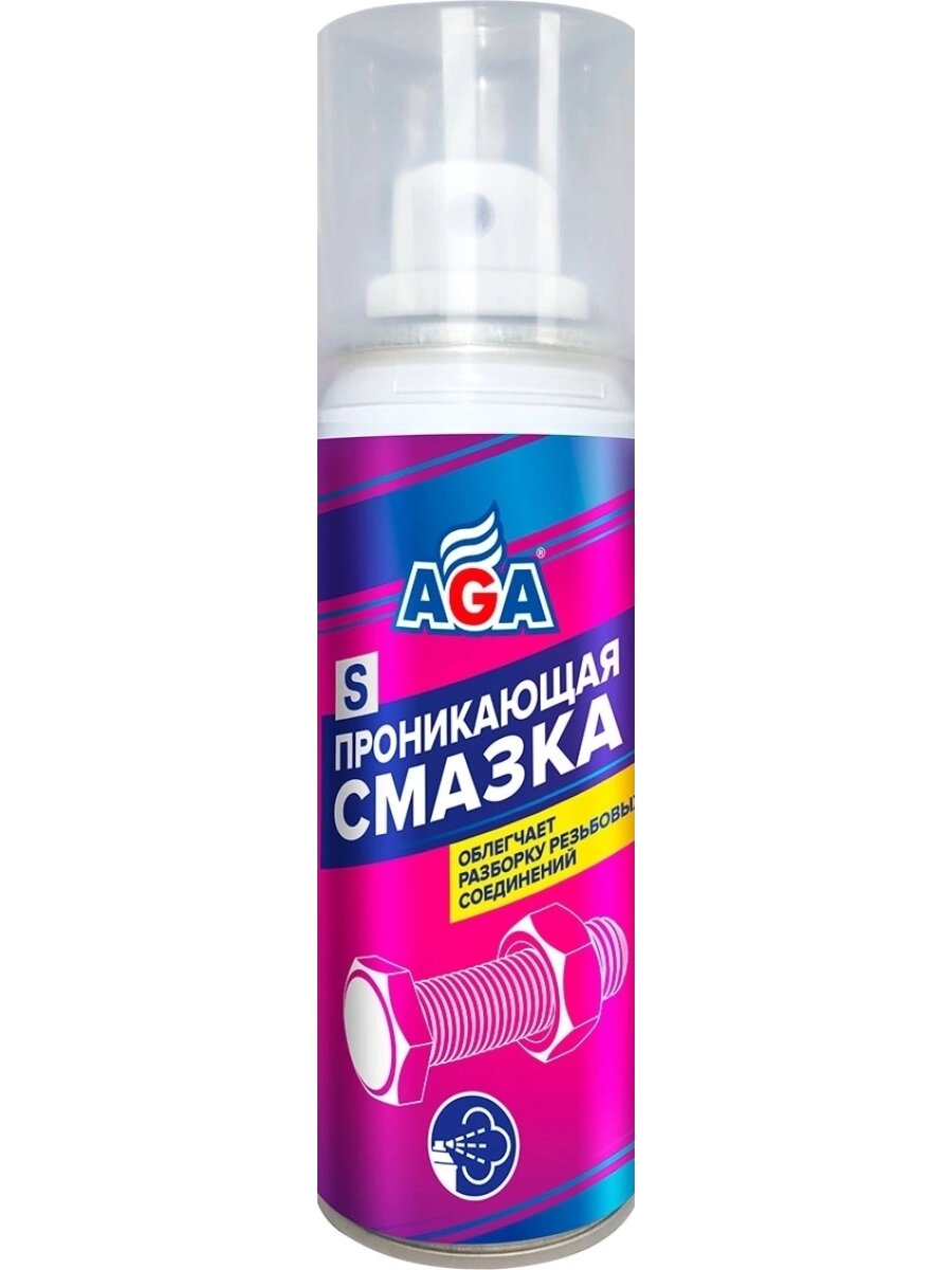 Проникающая смазка AGA S4 210мл (AGA874S)