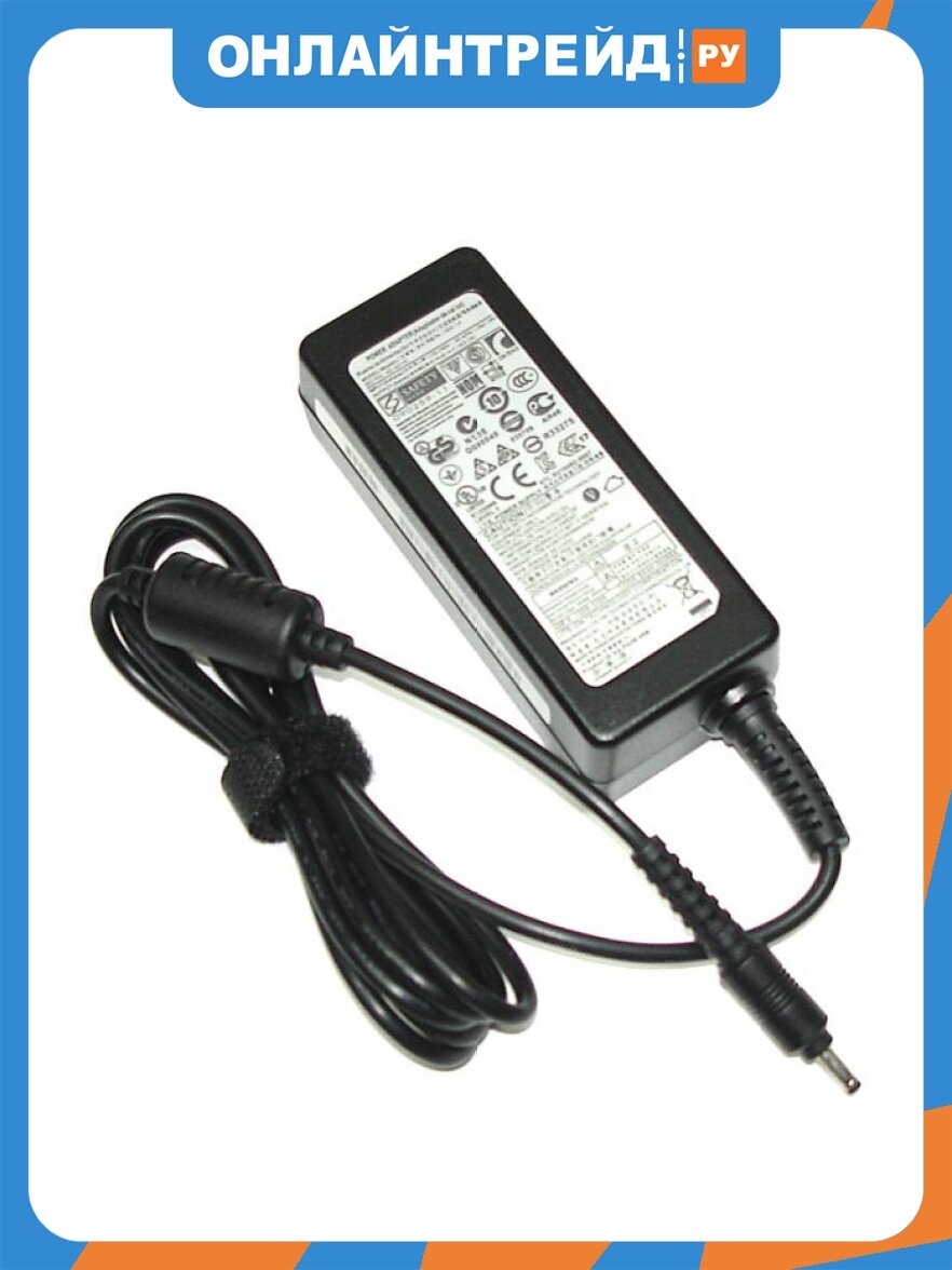 Блок питания (сетевой адаптер) Amperin для ноутбуков Samsung 19V 2.1A 3.0x1.1mm HC