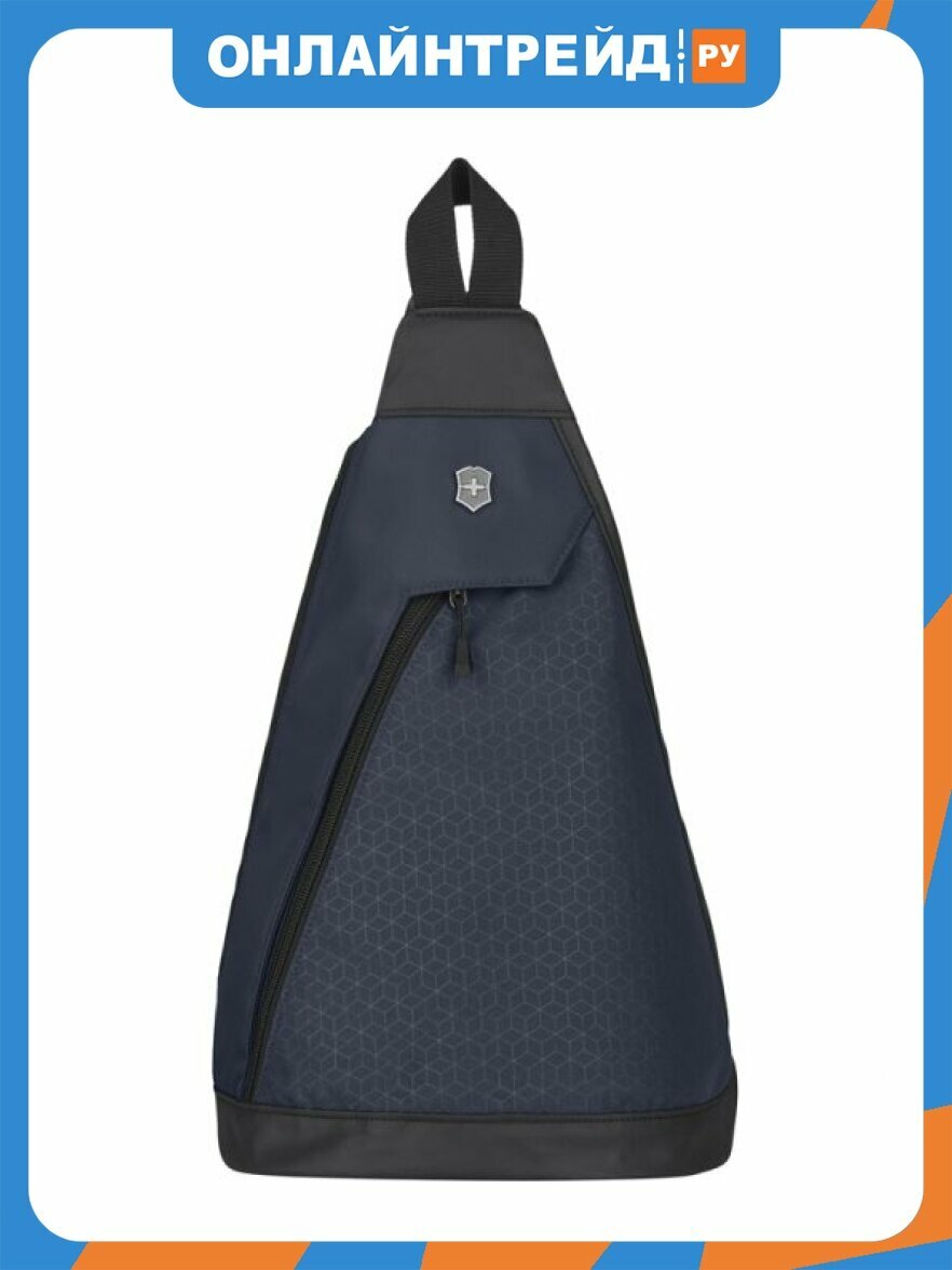 Рюкзак с одним плечевым ремнём Victorinox Altmont Original, синий, нейлон, 25x14x43 см, 7 л
