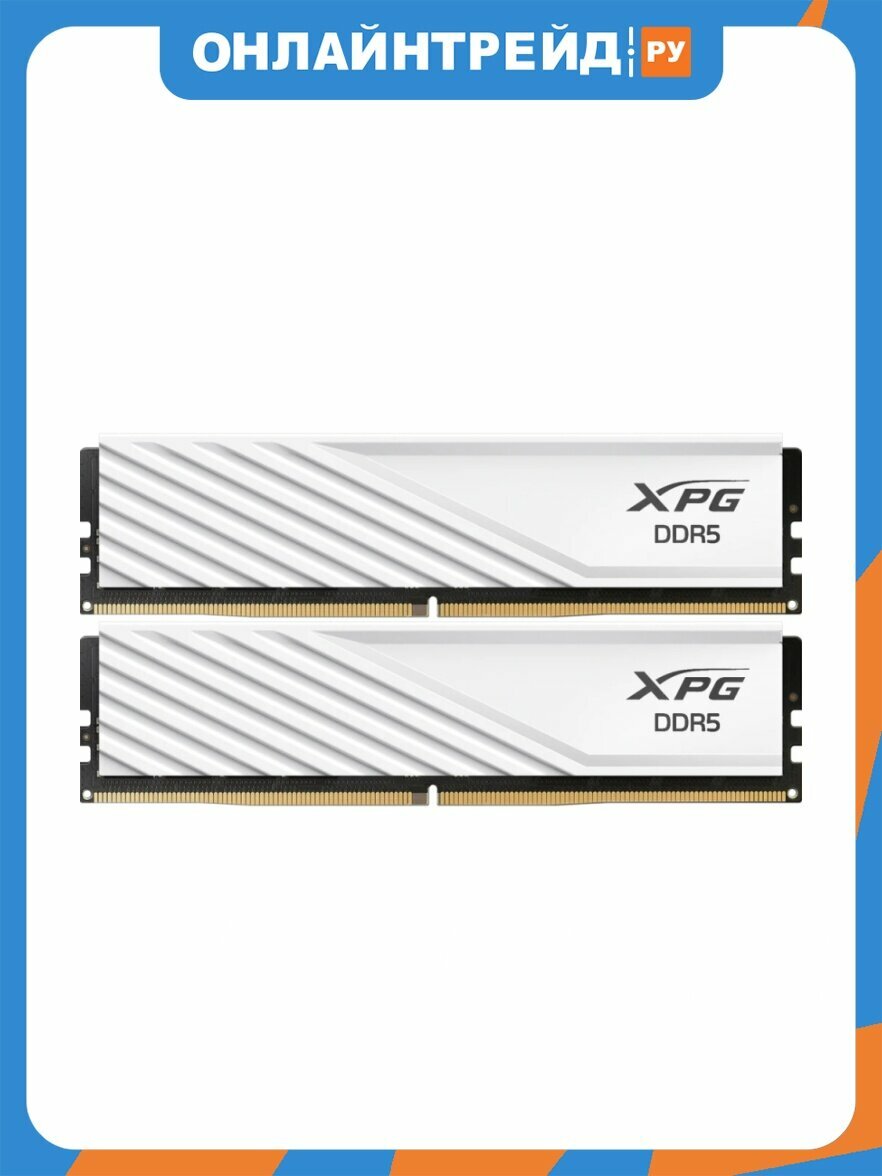 Оперативная память Adata XPG Lancer Blade 32GB (2x16GB) DDR5-6000 DIMM White (AX5U6000C3416G-DTLABWH)