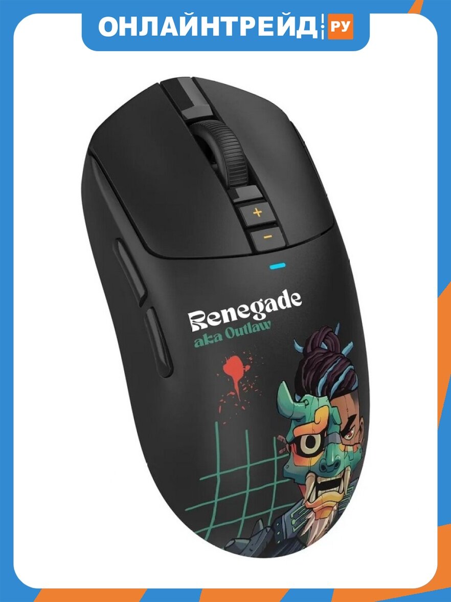 Мышь A4TECH Bloody R72 Ultra Duo черный/рисунок (R72 ULTRA DUO RENEGADEMIDNIGHT)