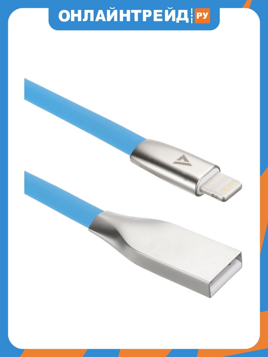 Кабель Acd Infinity Lightning - USB-A TPE, 1.2м, синий (-U922-P5L)
