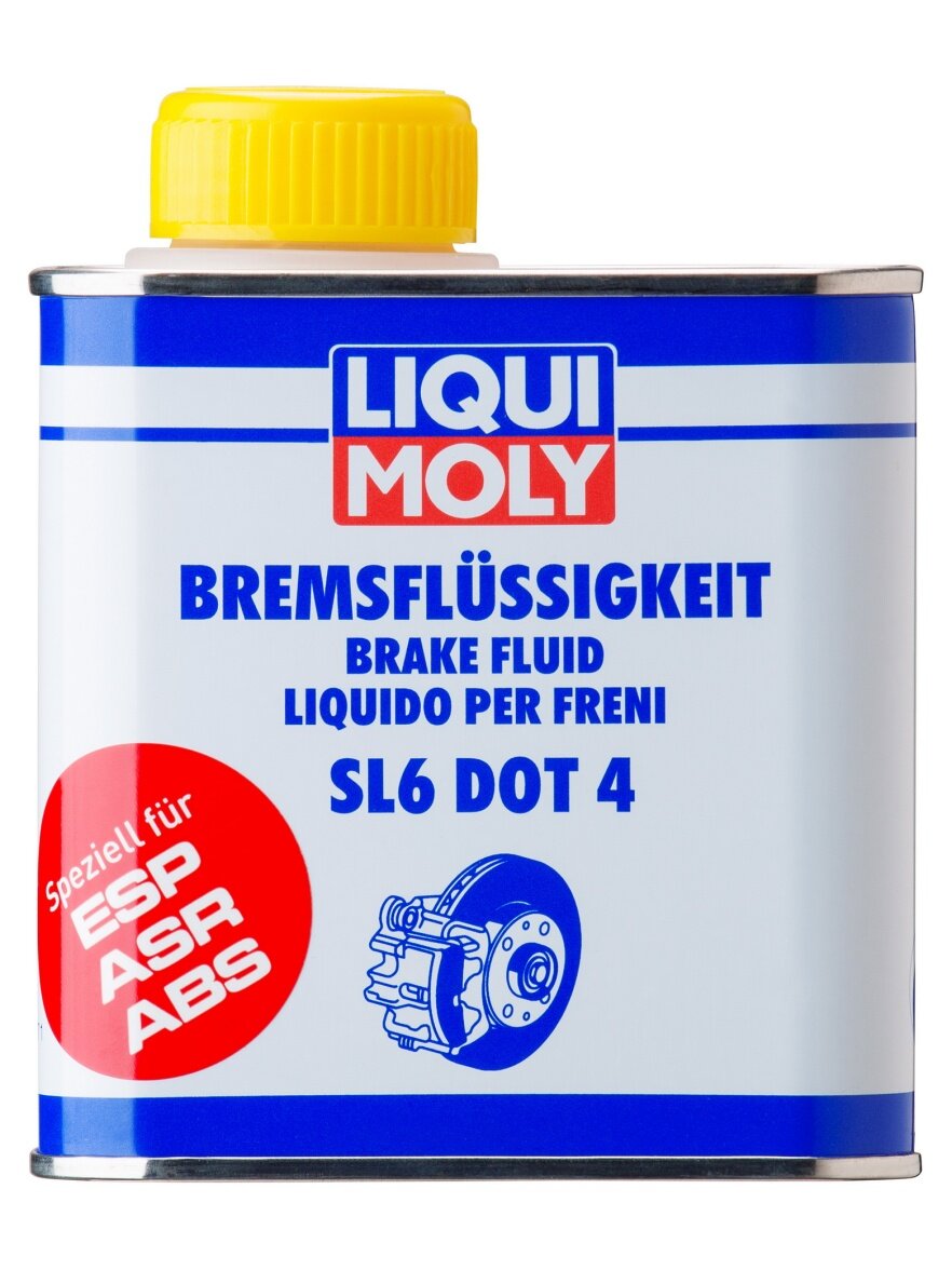 Тормозная жидкость Liqui Moly Bremsflussigkeit SL6 DOT 4 0.5 л