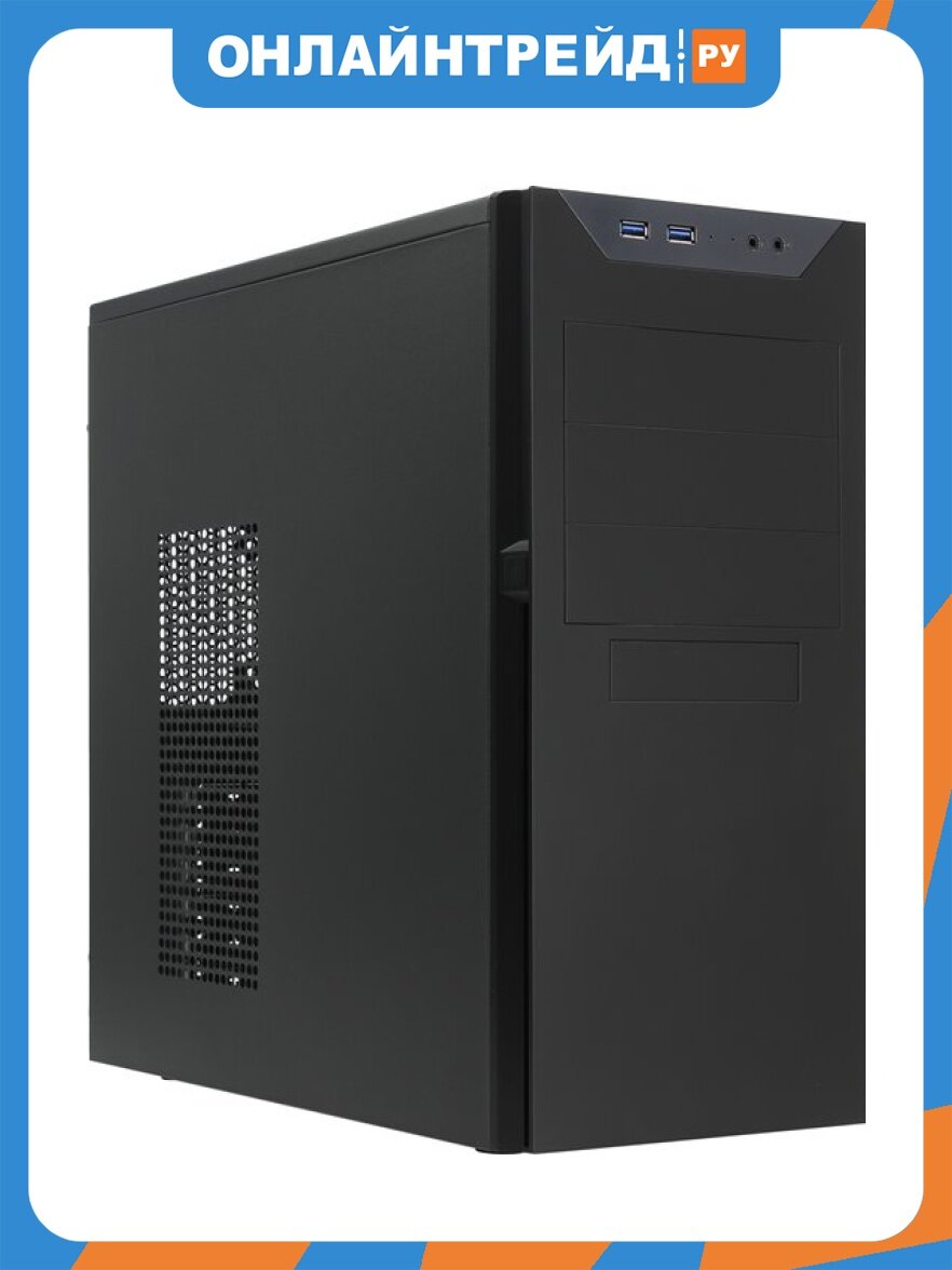 Корпус Powerman BA833BK 600W Black (6125674)