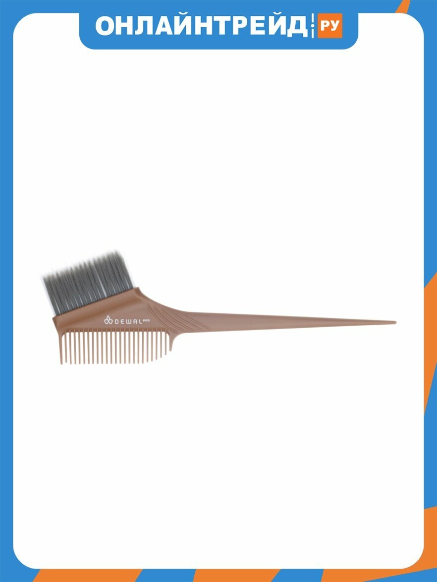 Кисть для окрашивания Dewal Professional DEWAL с прямой щетиной, разной длины, коричн. 55 мм