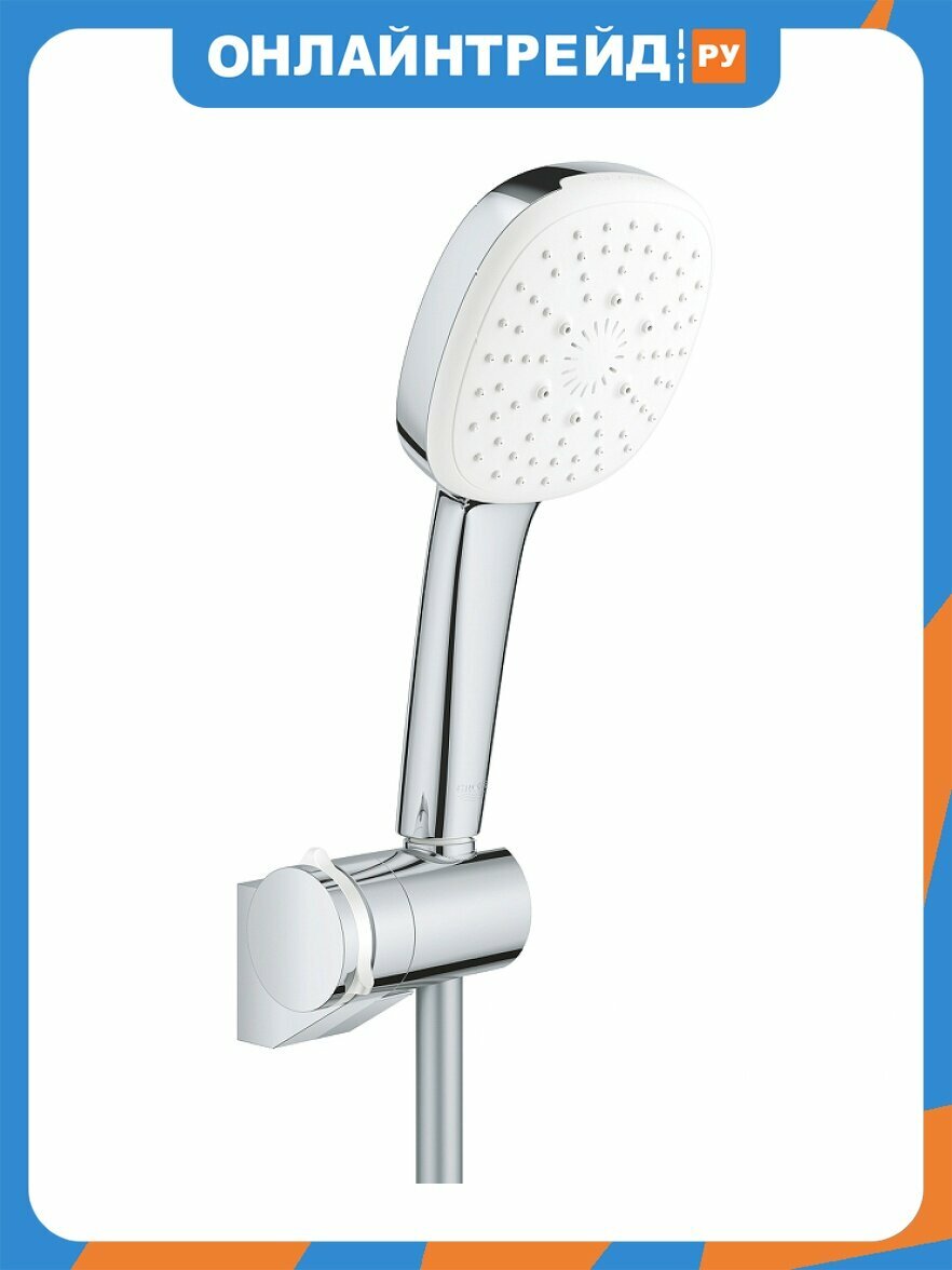 Душевой гарнитур Grohe Tempesta Cube 110 3 режима струи, хром (27584003)