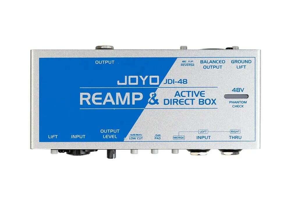Директ-бокс Joyo JDI-48 Reamp