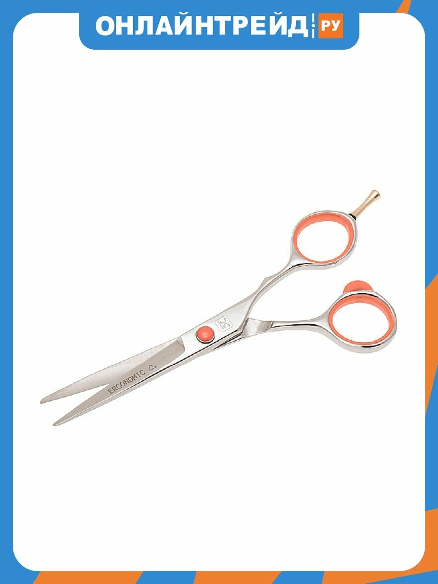 Ножницы для стрижки волос Katachi K1655 Ergonomic прямые 5,5