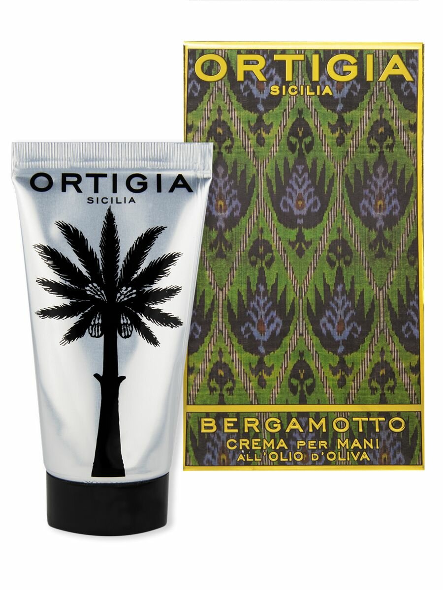 Ortigia Крем для рук Bergamotto 80мл