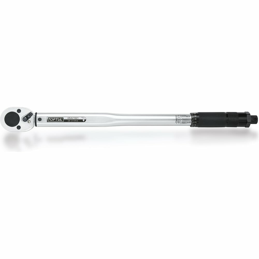 Ключ динамометрический TOPTUL 1/2" DR, 28-210 Нм ANAV1621