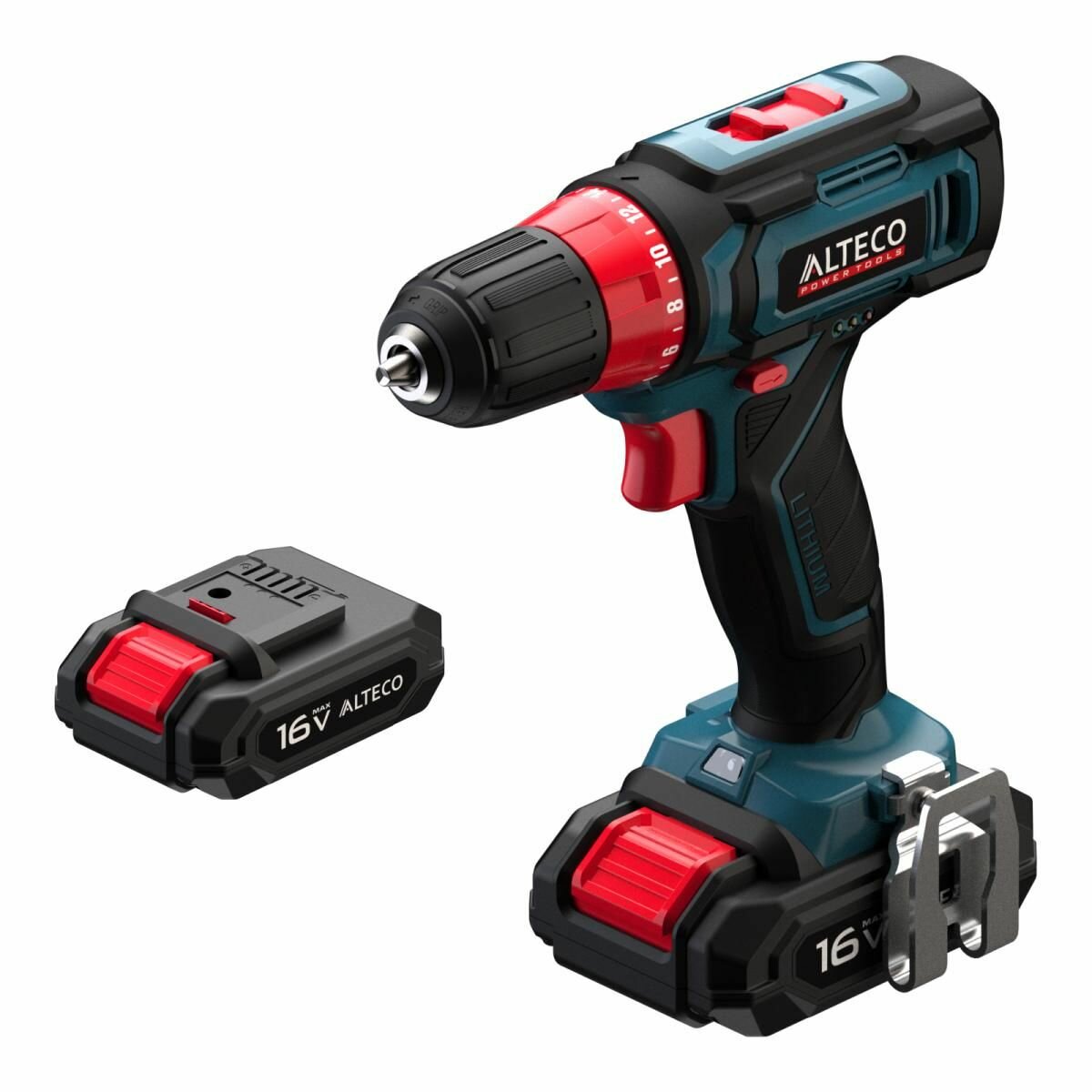 Аккумуляторная дрель-шуруповерт ALTECO CD 16-30 (2x1.5Ah) (95731)