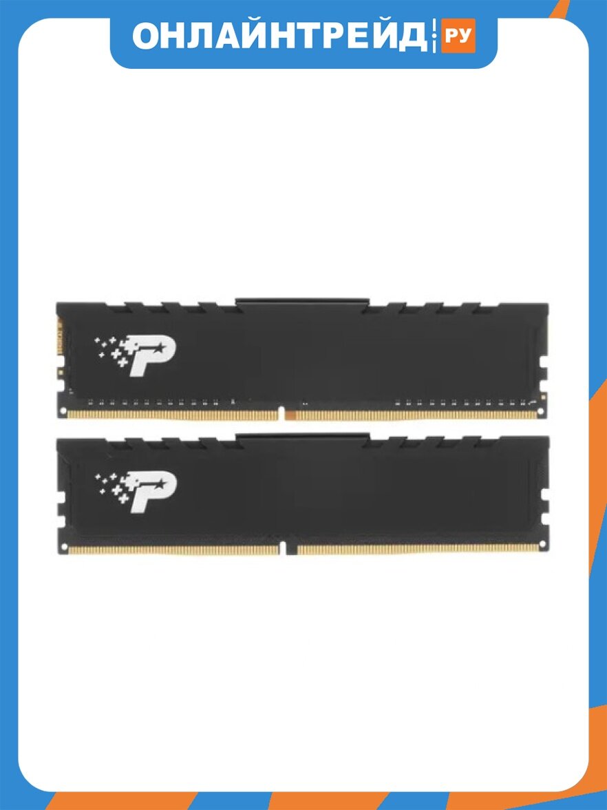 Оперативная память Patriot Memory DDR4 16Gb (2x8Gb) DDR4 2666MHz pc-21330 Signature Line Premium CL19 (PSP416G2666KH1)