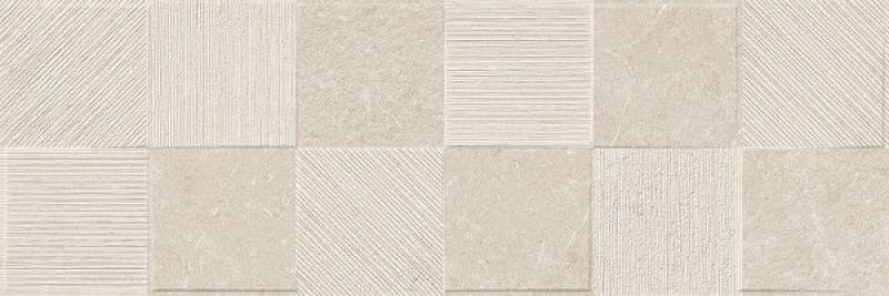Керамогранит Marazzi Ragno Eterna Blanco Struttura Quadro 3D rett. R8HU 30х90 см