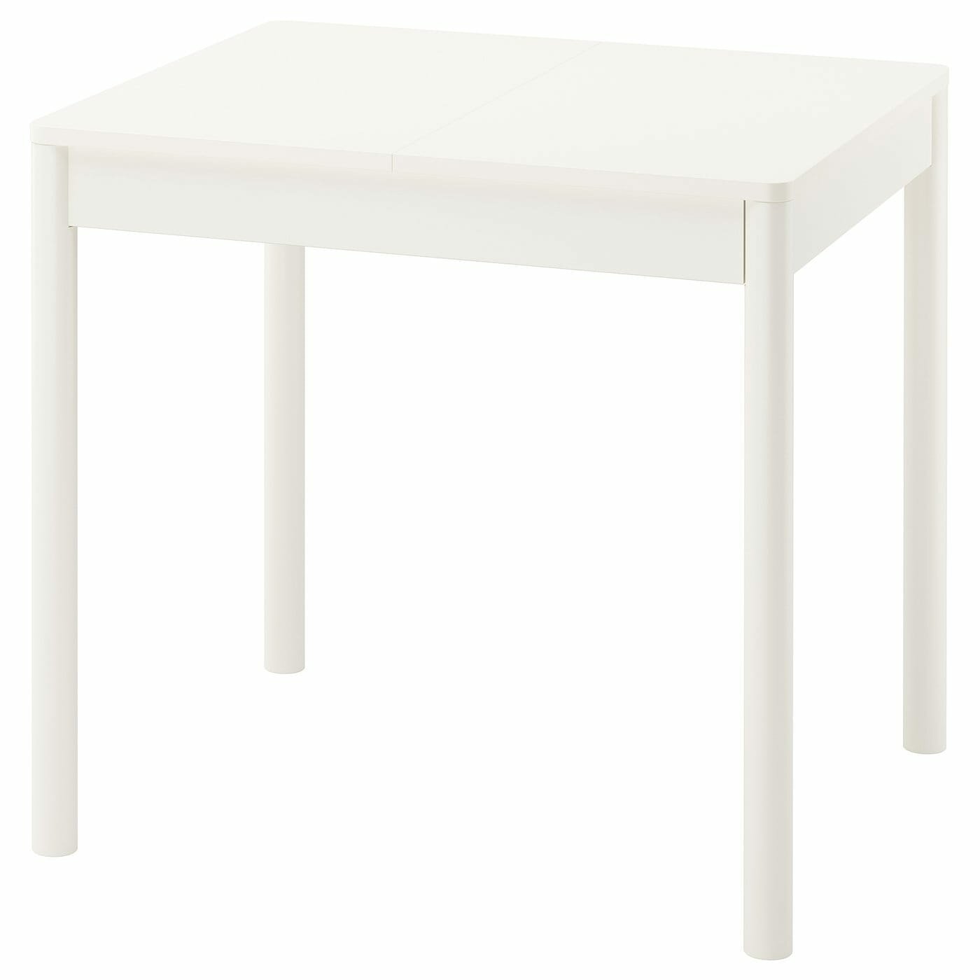 Стол обеденный IKEA TONSTAD, кремовый, 80/120x70 см 606.007.25