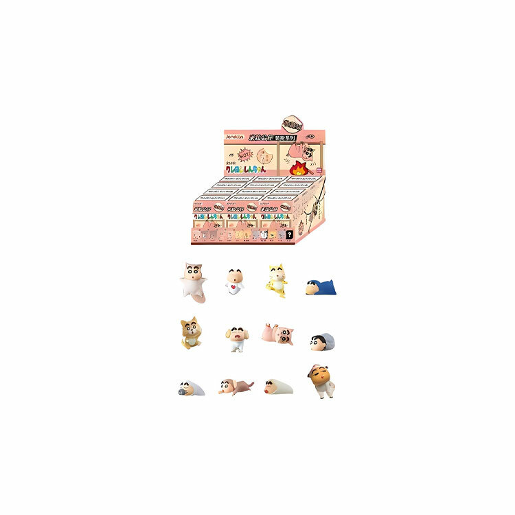 Коллекционные фигурки унисекс Simplicity And Cultural Creation Crayon Shin-chan Mystery Boxes, Whole Set 12 шт.