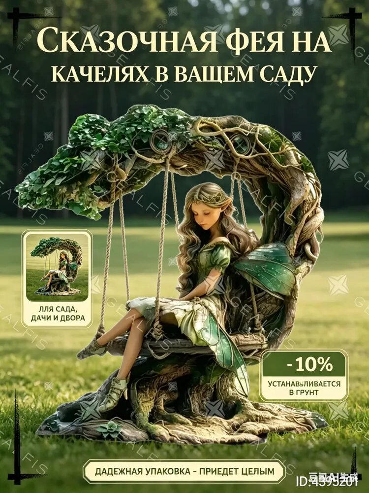 Фигурка садовая