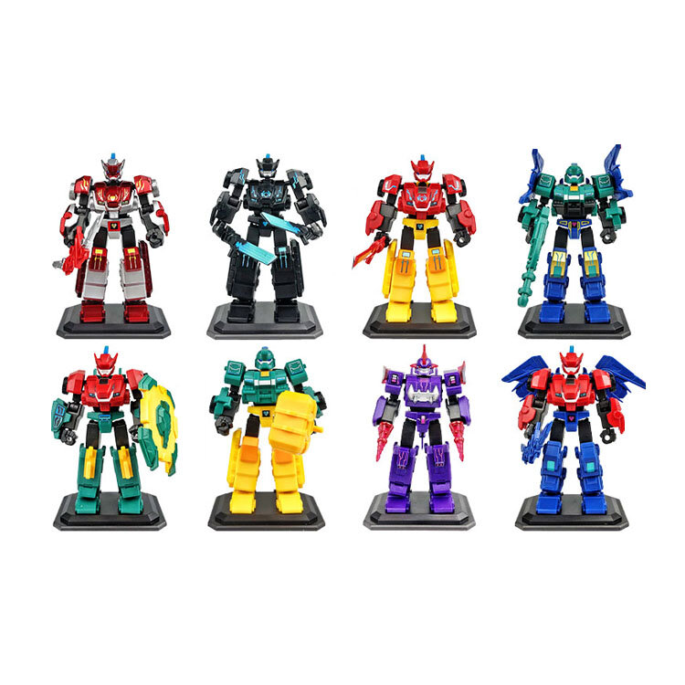 Конструктор унисекс AULDEY Quantum Squad Mech Surprise, четыре коробки-сюрприза, 8 шт.