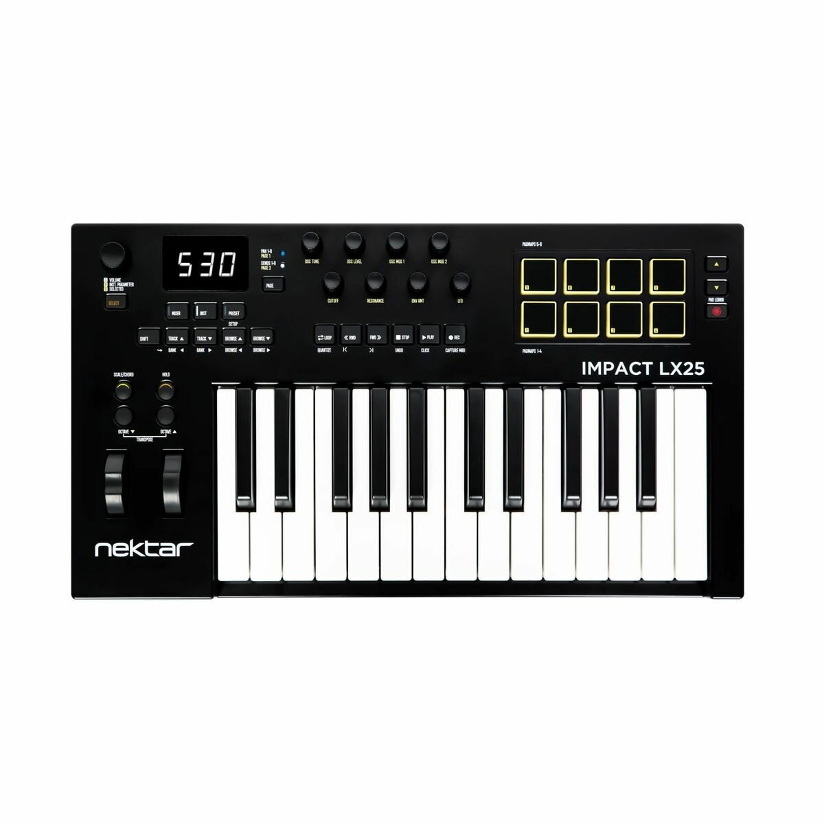 Midi клавиатура Nektar Impact LX25 mk3