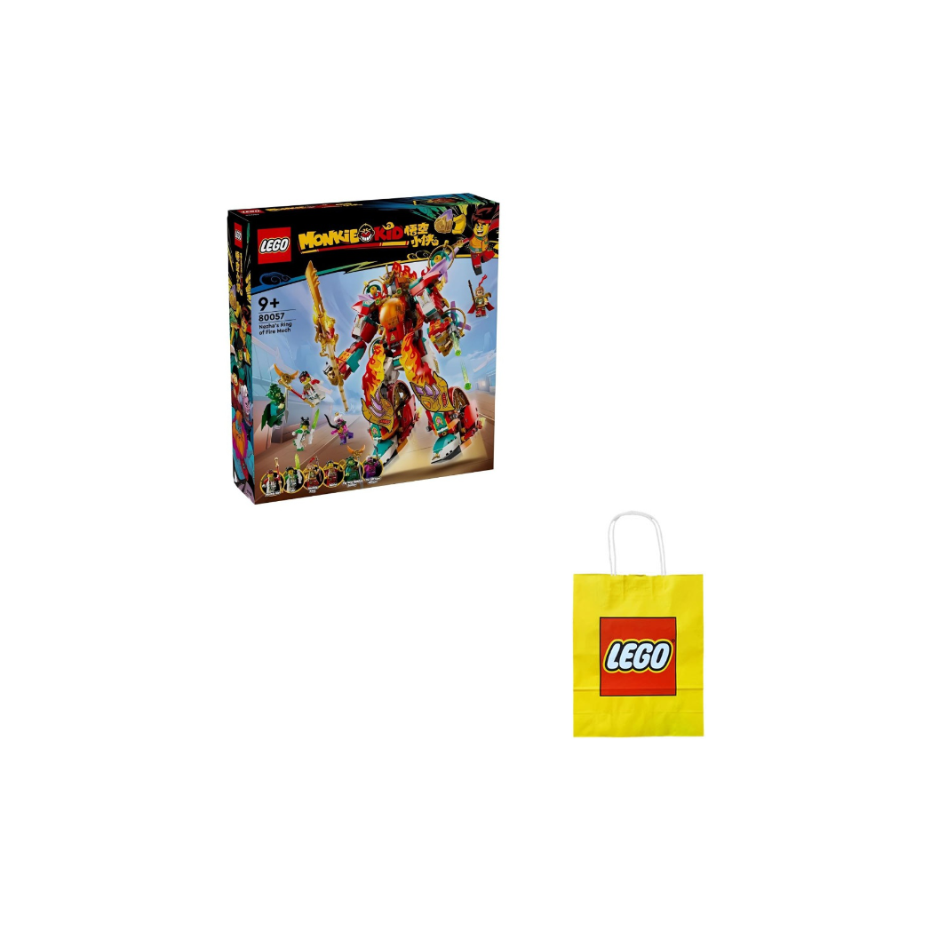 LEGO Goku Kid NEZHA CANNON Меха Конструкторы 1163pcs 80057
