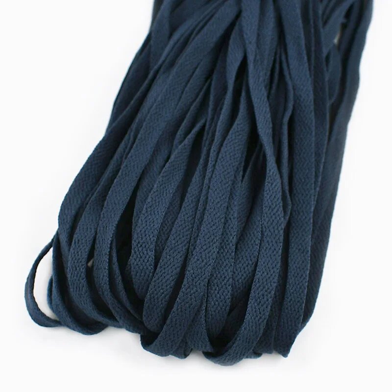 Meetee Хлопковый шнур 8 мм 10/20 м NavyBlue, 8mm-10Meters