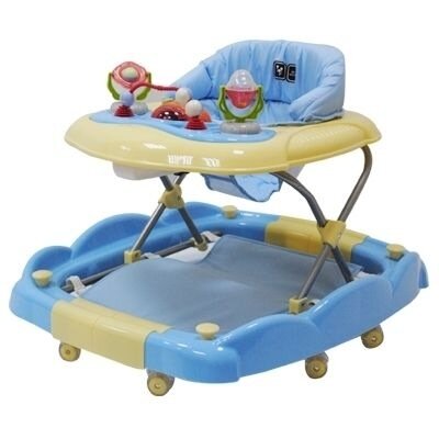 Ходунки качалка Bravo 3 в 1 ABC Design Blue