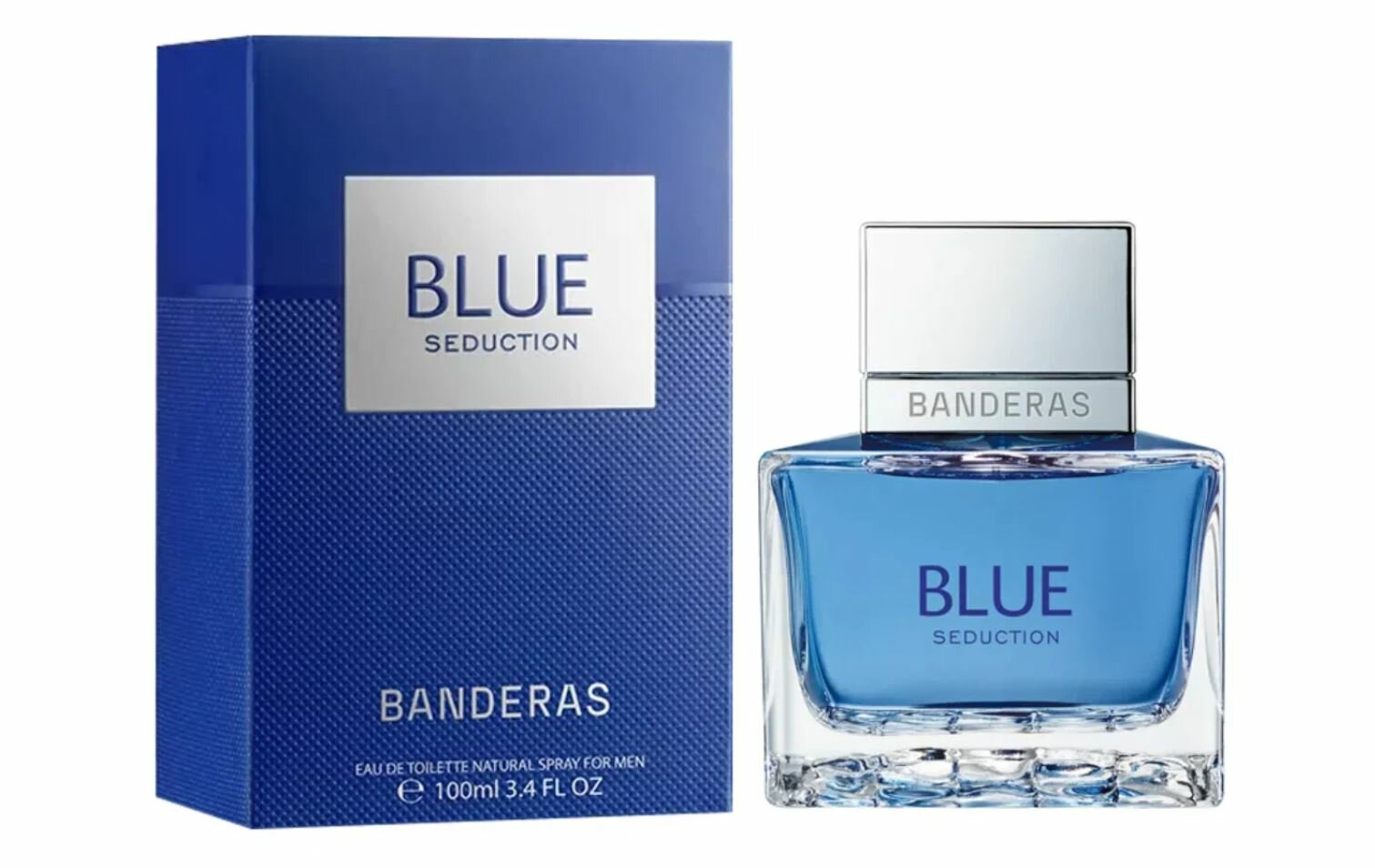 Туалетная вода Antonio Banderas Blue Seduction 100 мл, восточные фужерные