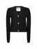 Кардиган MOSCHINO, размер 40, черный