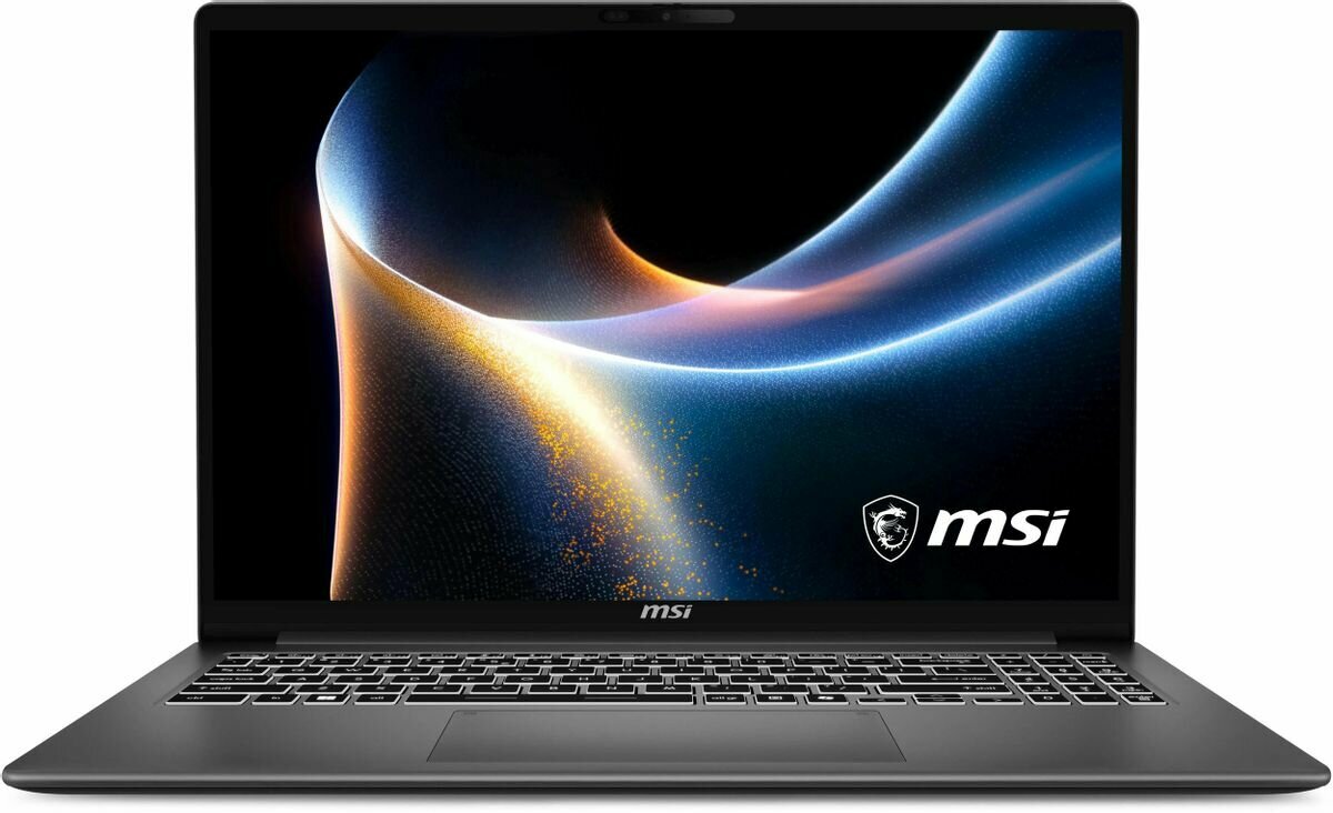 Ноутбук MSI Modern 16S AI+ G3MG-013XRU, 16", OLED, Intel Core Ultra 5 322 2.5ГГц, 6-ядерный, 16ГБ DDR5, 512ГБ SSD, Intel Graphics, FreeDOS, серый 9S7-26U211-013