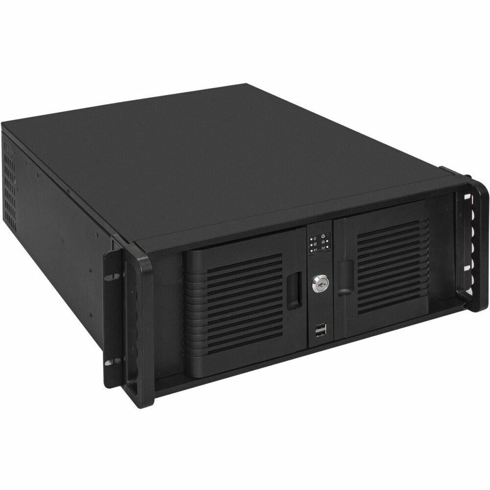Корпус компьютерный Exegate EX293249RUS Mini Tower серый