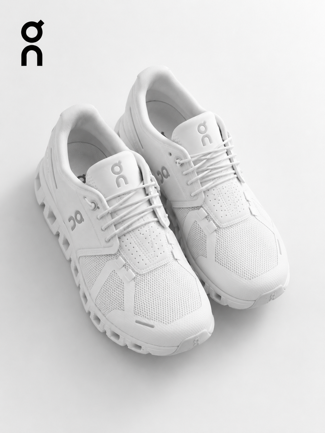 Кроссовки On On Running Cloud 6 “Triple White”, размер 42 RU, triple white — фото 1